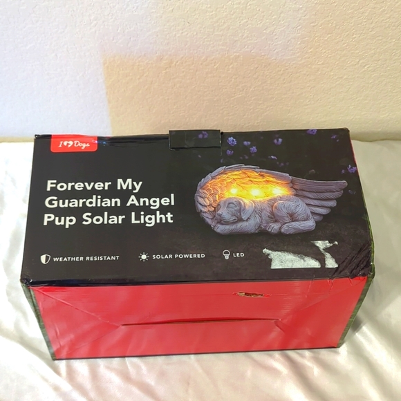 Dog | Angel Dog Solar Memorial Light New In Box | Poshmark